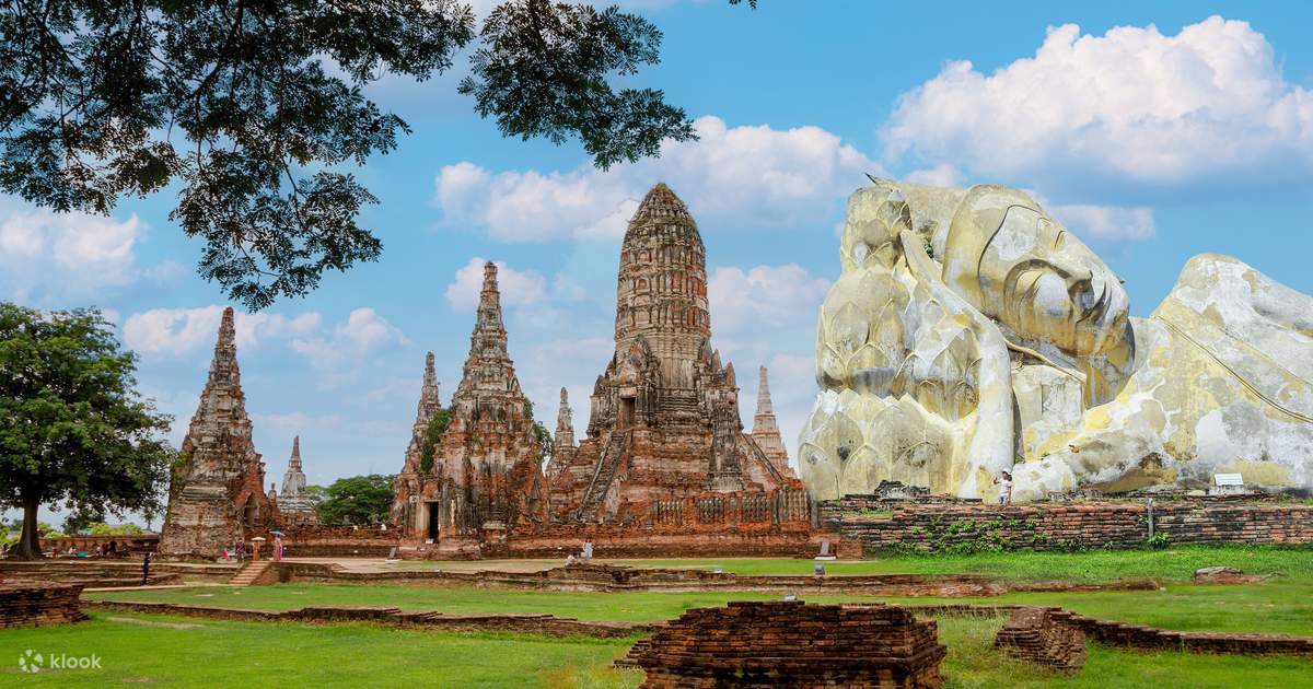 Ayutthaya Visite privée d'une journée avec voyage privé en bateau - Klook États-Unis